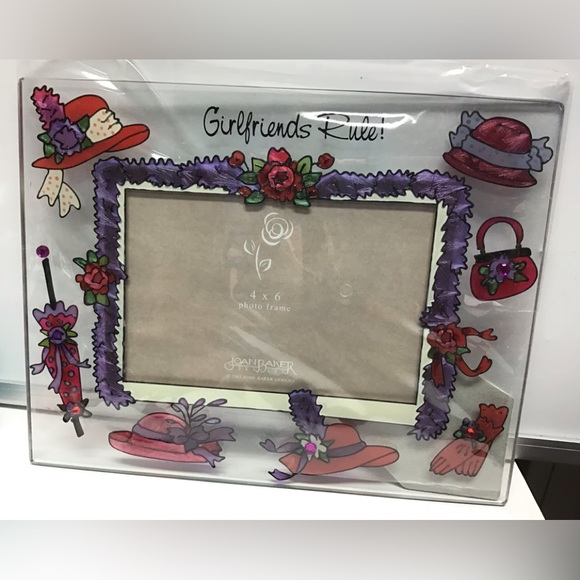 red hat | Accents | Nib Red Hat Picture Frame 4 X 6 Photos Joan Baker ...